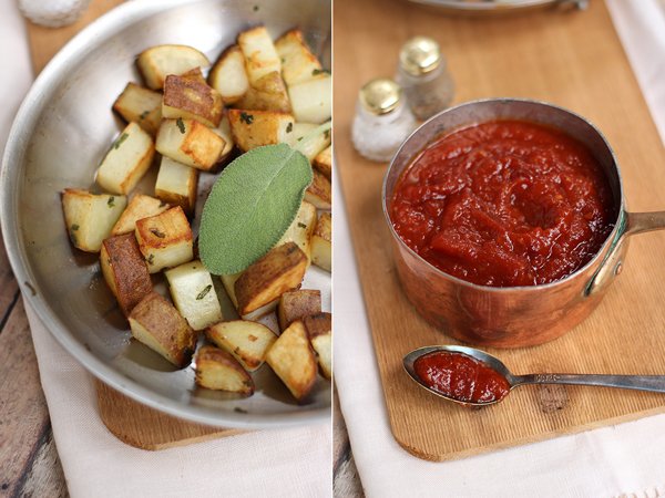 Homemade Ketchup and Crispy Sage Potatoes: Easy, Delightful Recipes