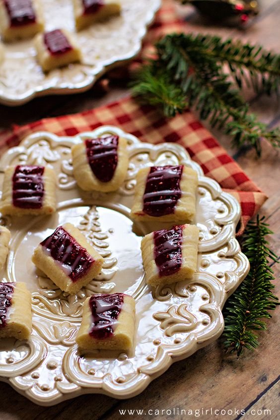 Ruthie's Fanciful Raspberry Ribbons Recipe - Carolina Girl Cooks